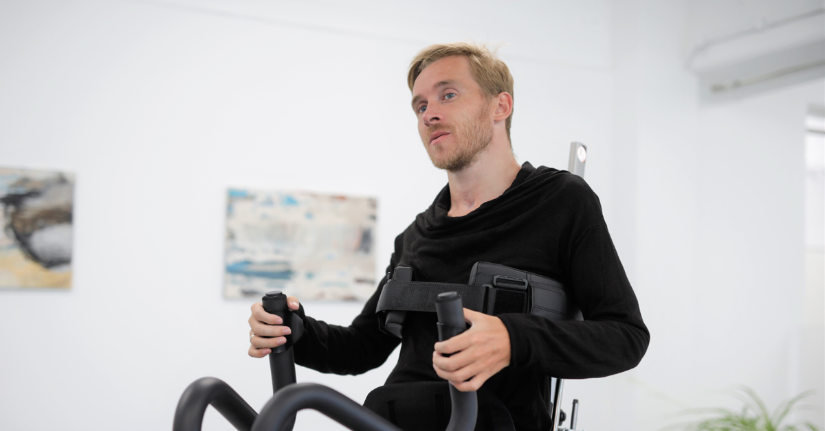 [Video] Samuel Is Paralyzed, but the Innowalk Keeps Him Going