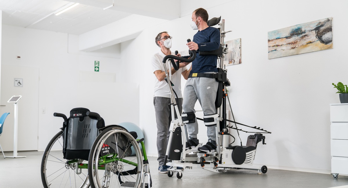 Practical use of the Innowalk Pro in a neurological rehabilitation unit